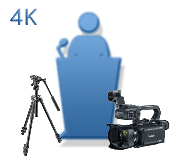 4K Film Your Conference Hire Package Easy to Use | Videoed
